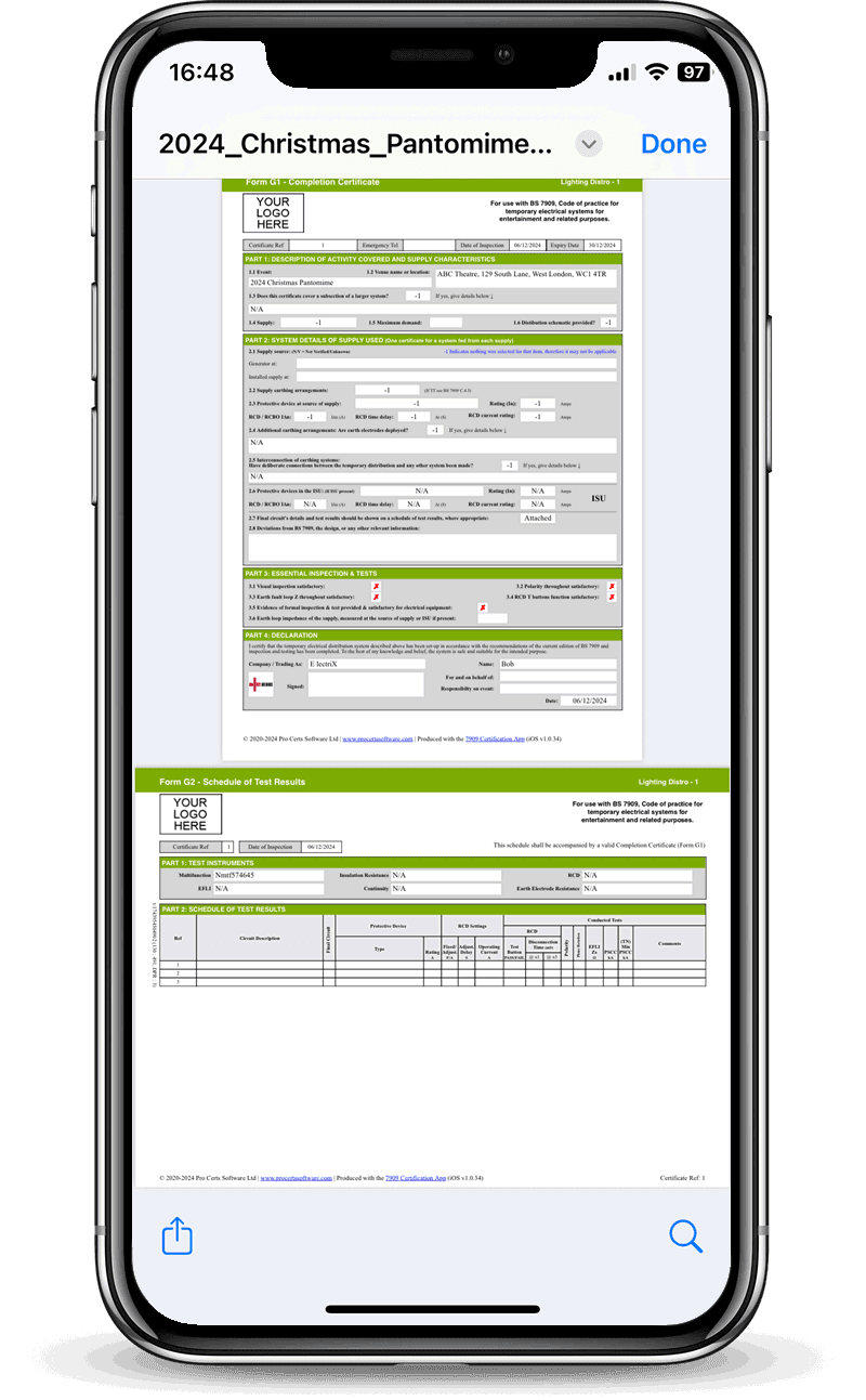 BS 7909 Certification Software - Pro Certs Software Ltd