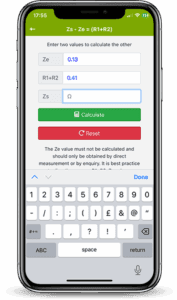 R1+R2 Zs / Ze Calculator - Pro Certs Software Ltd